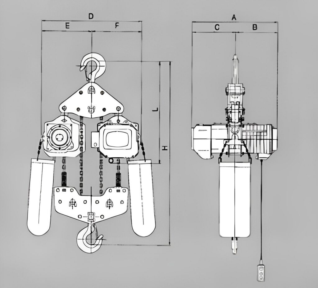 รอกโซ่ไฟฟ้า KOBEC AS/AD Series - Hoistcenter.com