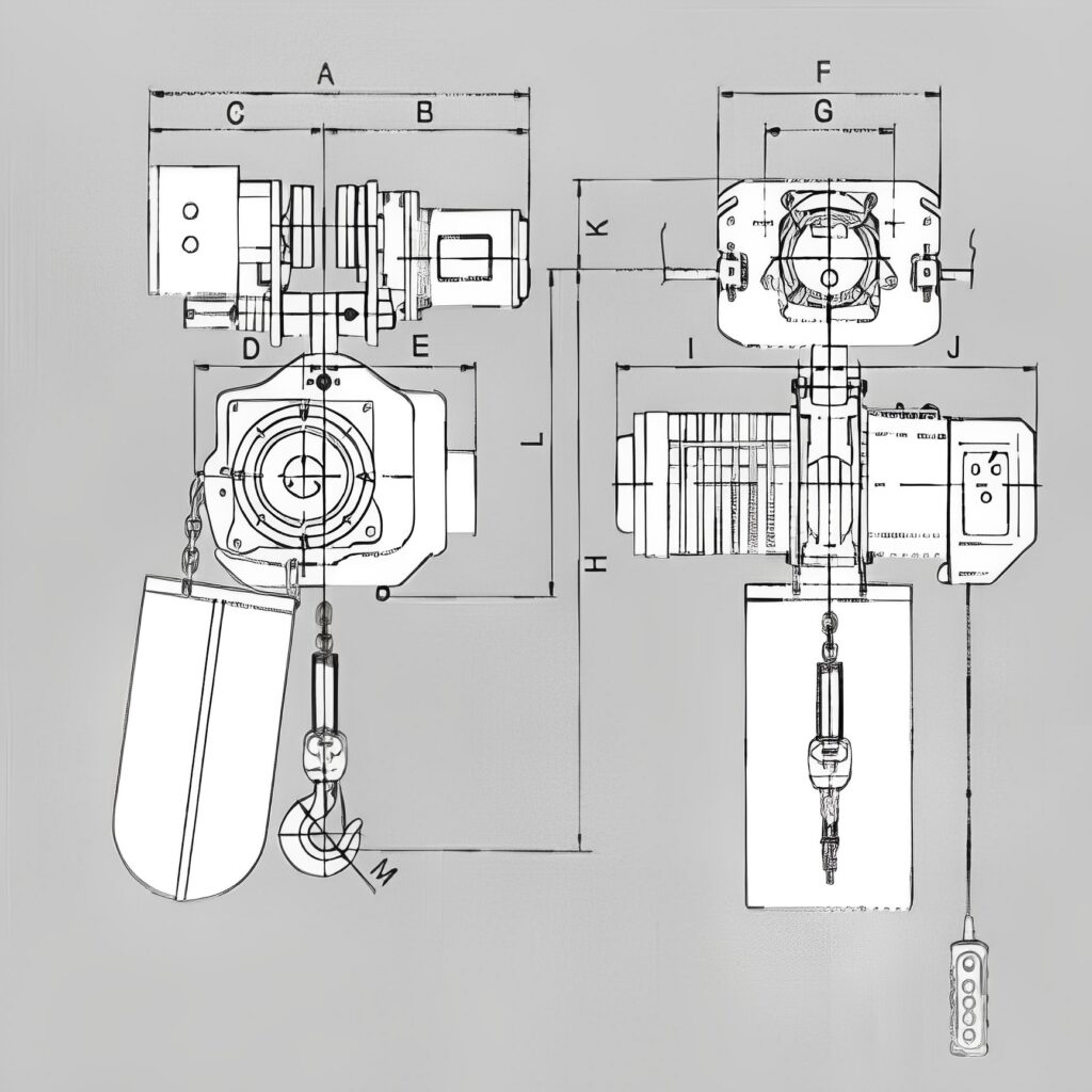 รอกโซ่ไฟฟ้า KOBEC AS/AD Series - Hoistcenter.com